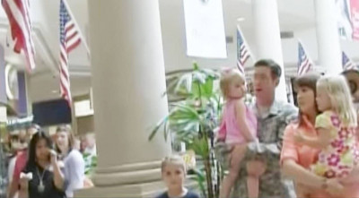 Flash Mob Overwhelms Soldier With Beautiful Serenade During Family ...