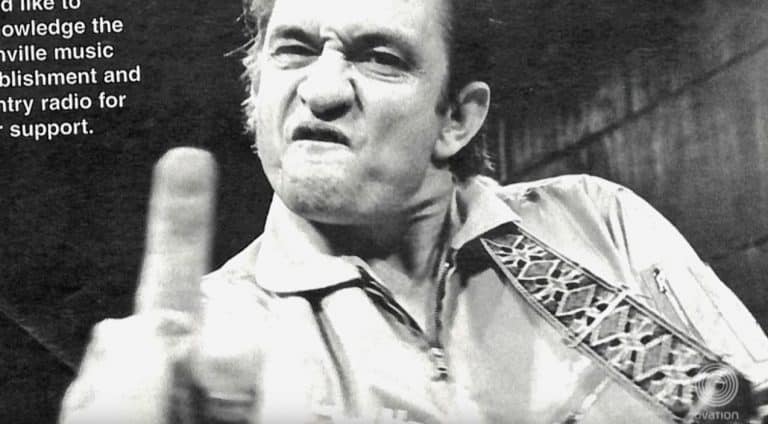 The True Story Behind Famous Johnny Cash Middle Finger Photo