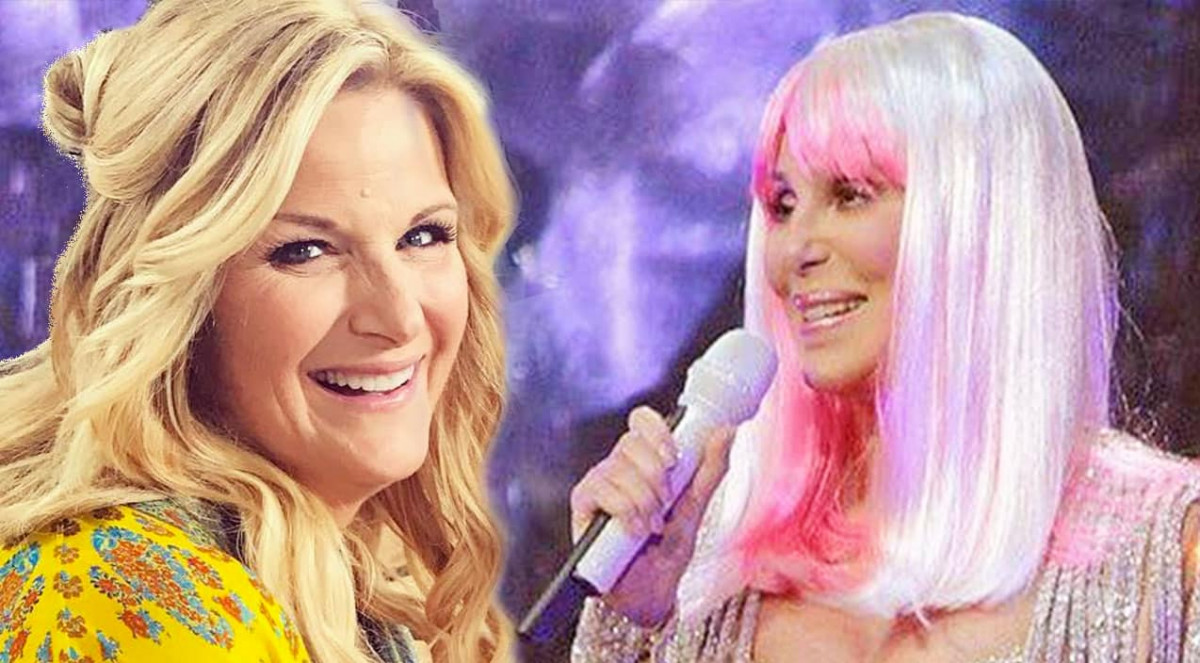 Trisha Yearwood Dresses Up As Cher For Nashville Show