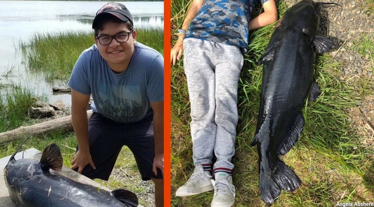 Teen Breaks 20-Year State Record With Child-Sized Catfish