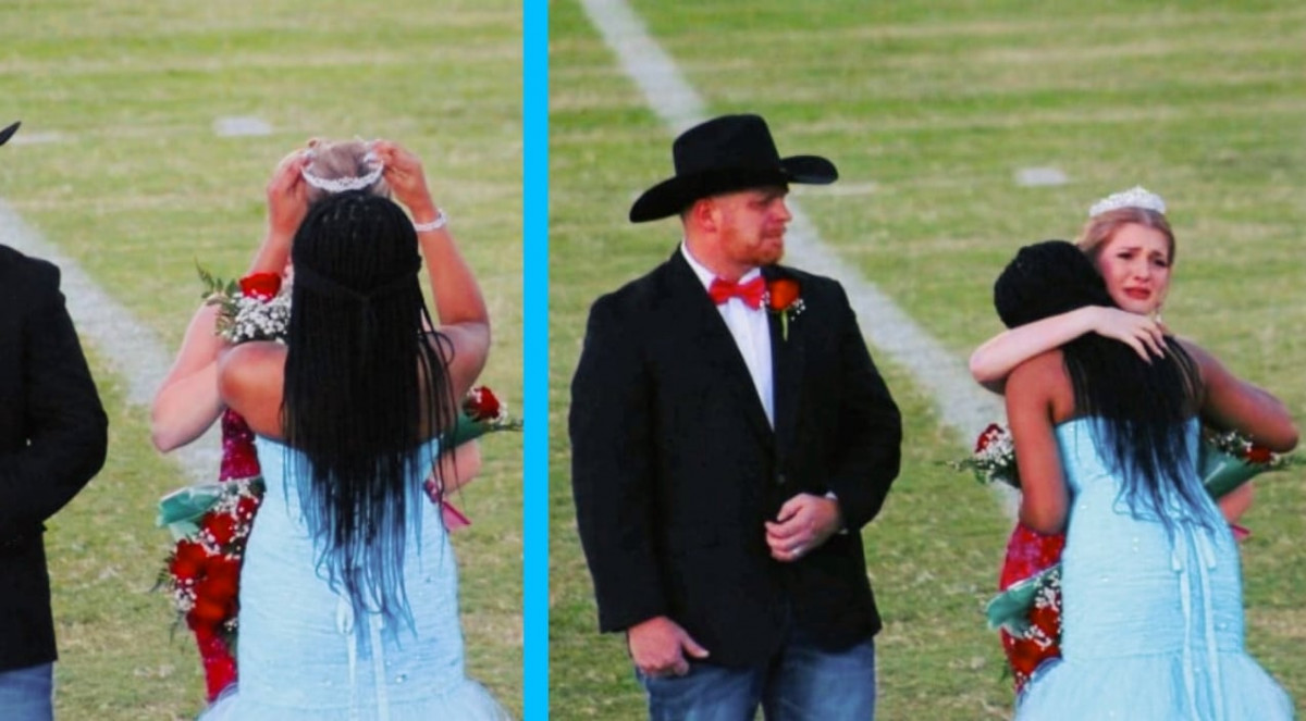 Entire Stadium In Tears After Homecoming Queen Gives Crown To Girl ...
