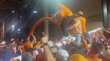 Tennessee Needs Help Paying For New Goalposts After Fans Carried Old ...