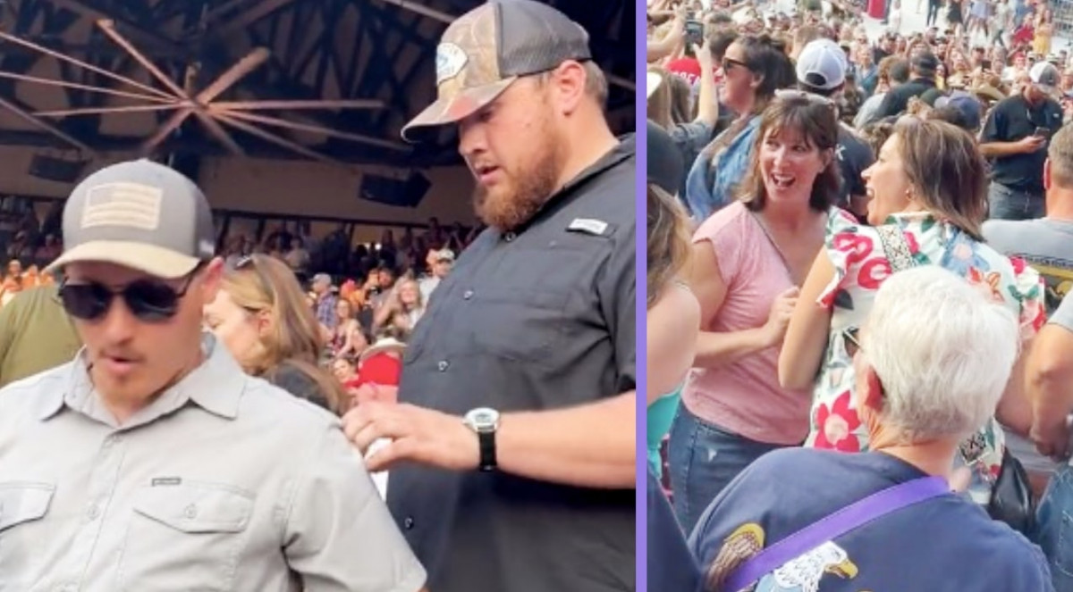 Luke Combs Look-Alike Tricks Audience In St. Louis