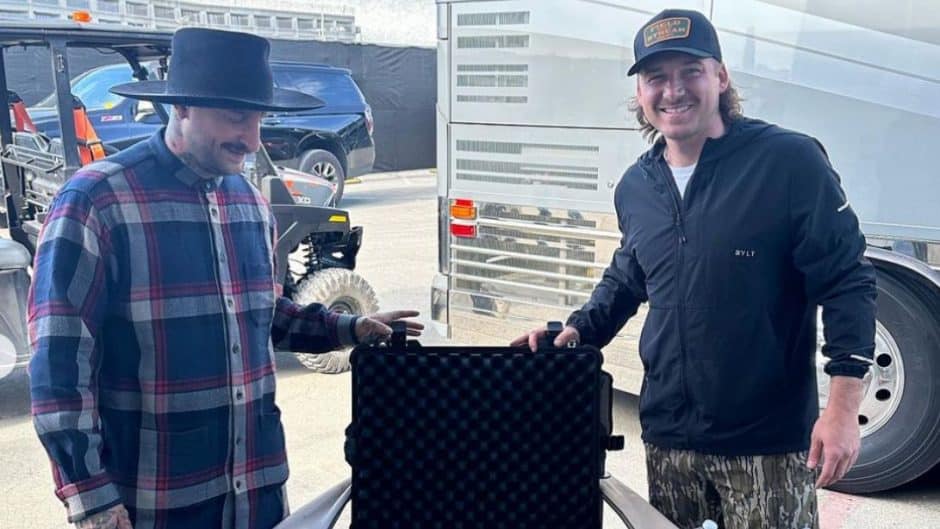 Morgan Wallen Shows Off $15K Custom Boots Inspired By Air Jordans