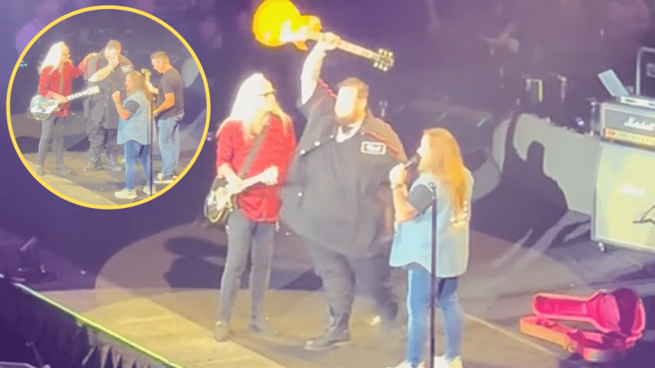 Lynyrd Skynyrd Makes Jelly Roll Cry By Giving Him Gary Rossington's Guitar