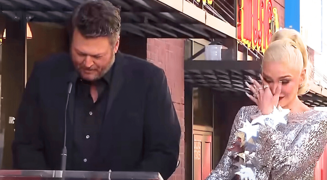 Blake Shelton Makes Gwen Stefani Tear Up With Heartfelt Speech