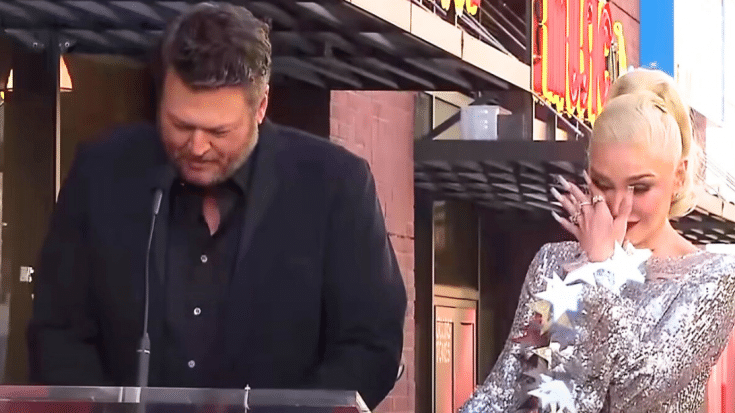 Blake Shelton Makes Gwen Stefani Tear Up With Heartfelt Speech