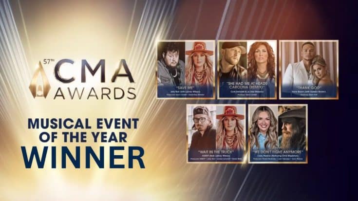 CMA Awards 2023: Musical Event Of The Year Winner Announced