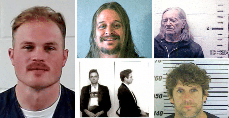 15+ Mugshots Of Country Music Stars