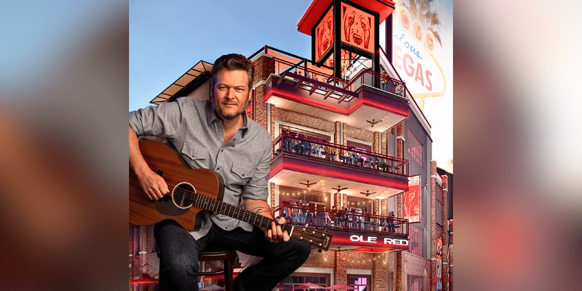 WATCH: Full Tour Of Blake's New "Ole Red Las Vegas" Bar
