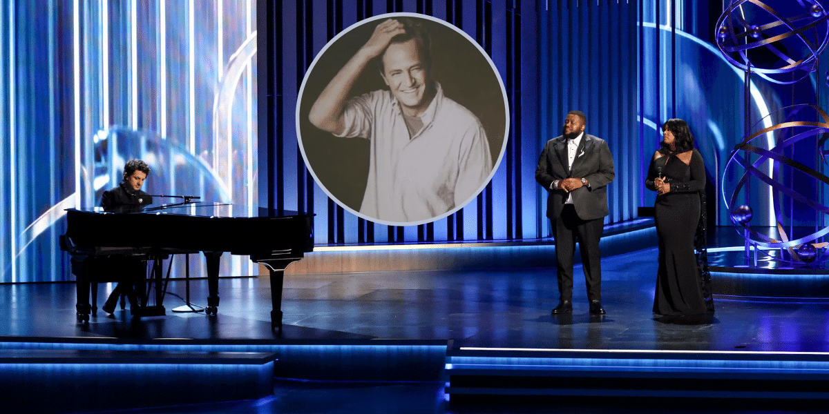 Matthew Perry Honored During Touching Emmy Awards In Memoriam Segment