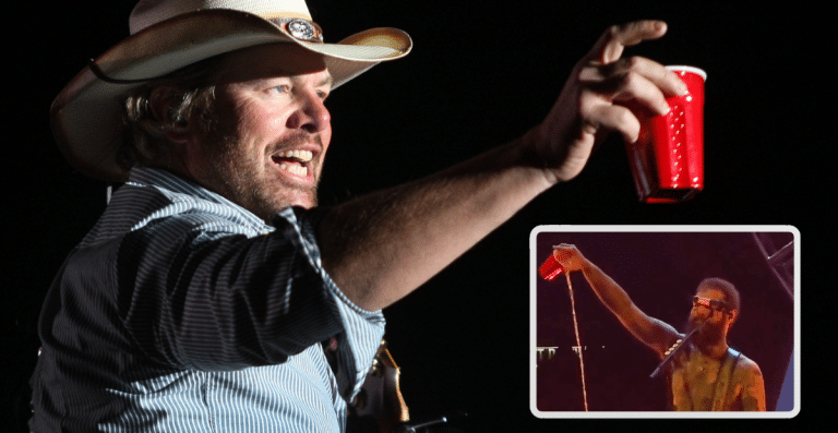 Post Malone Pours One Out For Toby Keith During American Rodeo