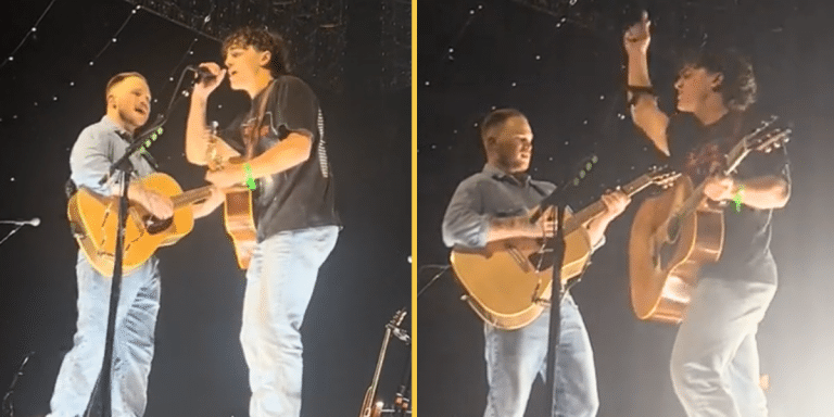 Epic Moment Zach Bryan Turns Fan's Dream Into Reality Onstage