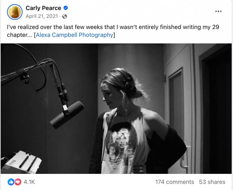Carly Pearce Shares How She Turned Her Pain Into Purpose Following Divorce