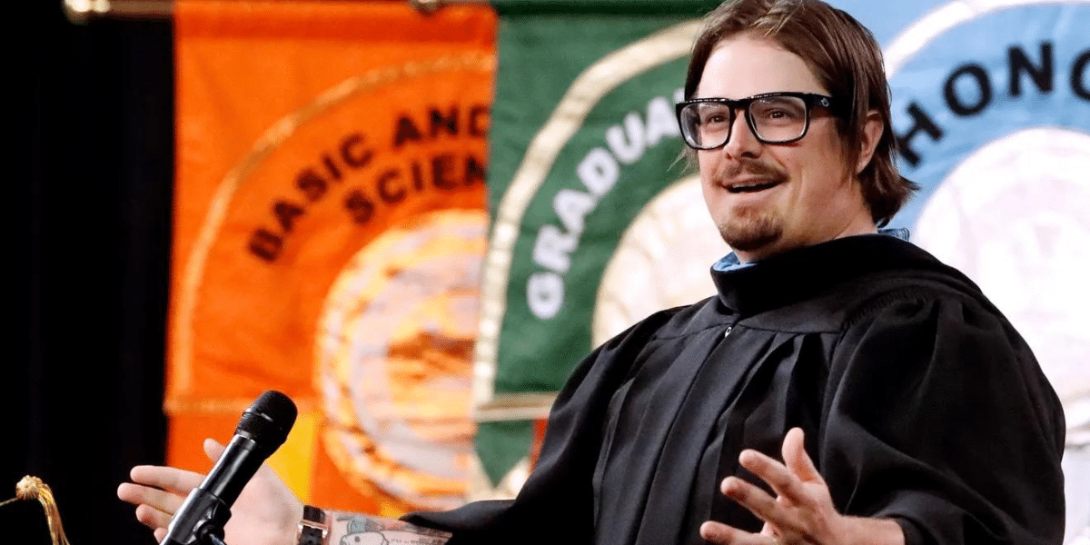 HARDY Gives Inspiring Commencement Speech At His Alma Mater
