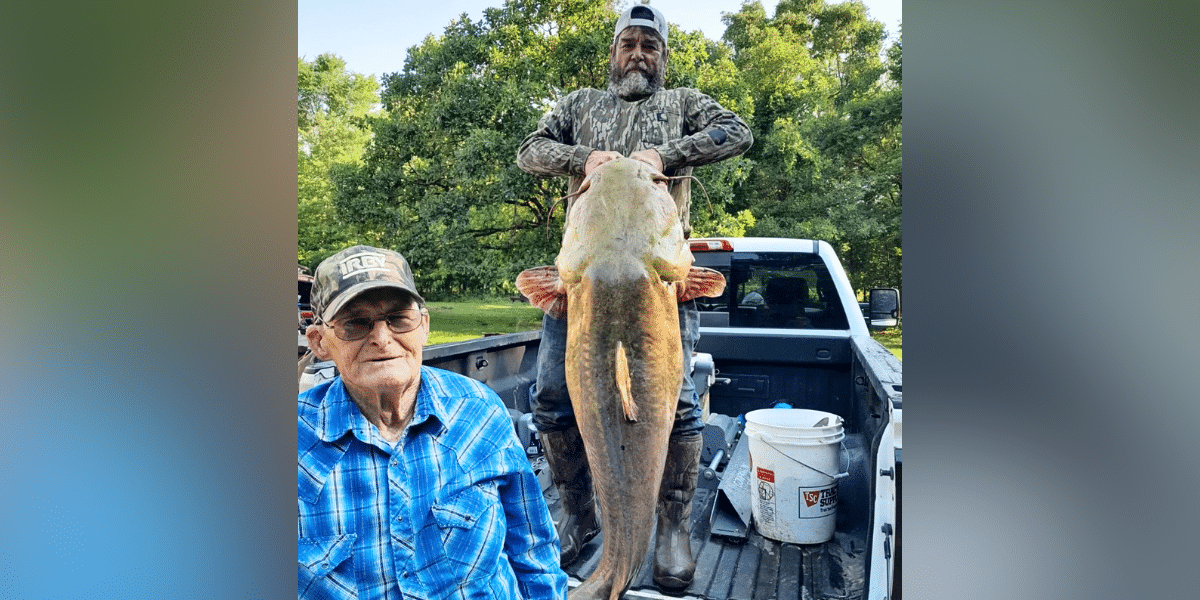 Oklahoma Fisherman Lands Record-Breaking 95-Pound Catfish