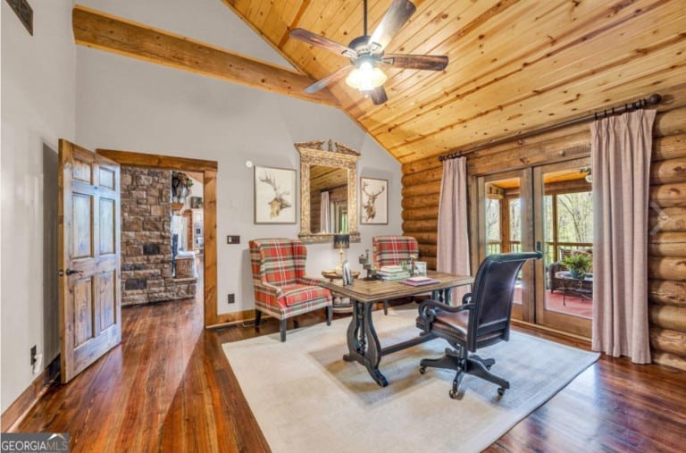 Take A Look At Brantley Gilbert's Log Cabin He Just Listed For Sale