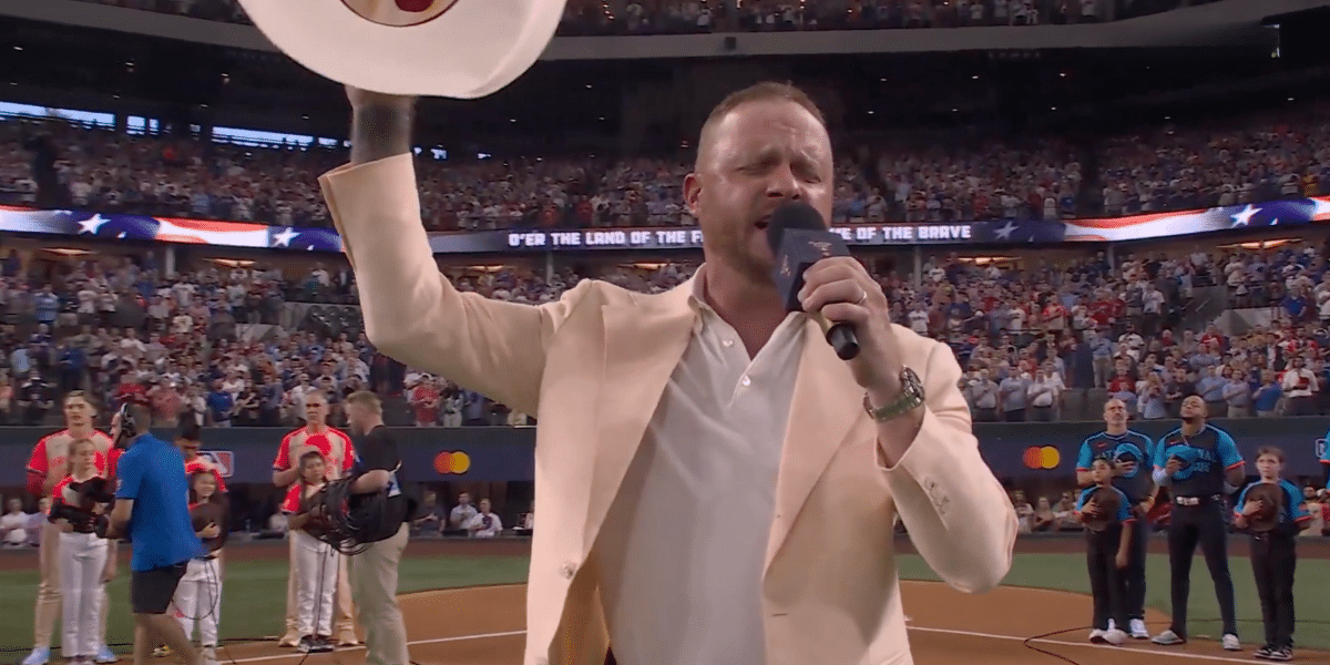 Cody Johnson Delivers Passionate National Anthem at MLB All-Star Game