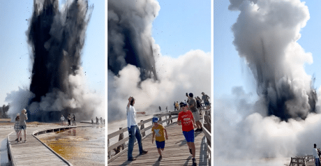 Massive Explosion Occurs at Yellowstone National Park's Biscuit Basin