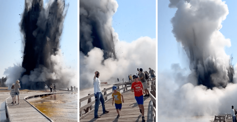 Massive Explosion Occurs at Yellowstone National Park's Biscuit Basin