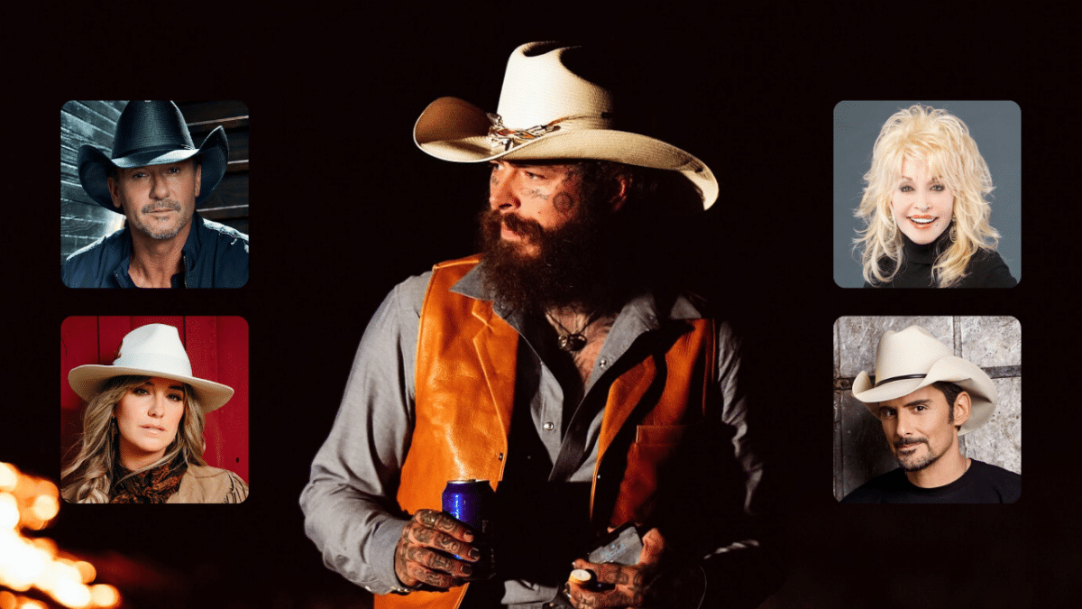 Country Stars React To Post Malone's New Country Album