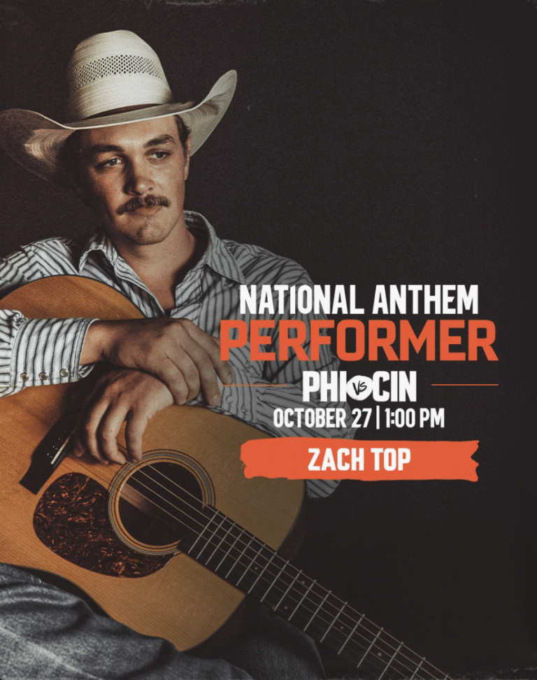 Zach Top Delivers Stunning National Anthem Performance Before NFL Matchup