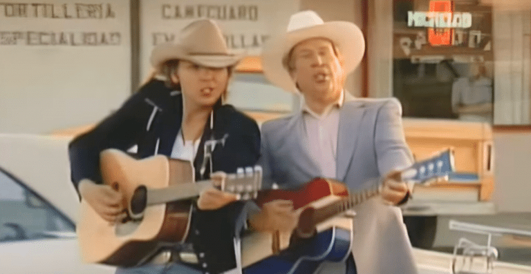 Watch Buck Owens & Dwight Yoakam's Music Video For "Streets of Bakersfield”