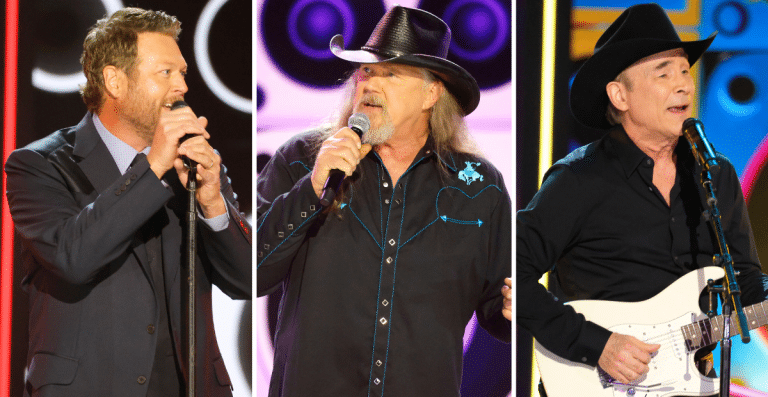Blake Shelton, Trace Adkins, & Clint Black Perform Ode To '90s Country On "Opry 100"
