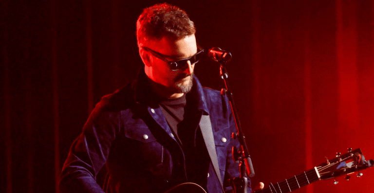 Eric Church Honors Route 91 Victims With Emotional Tribute At "Opry 100"