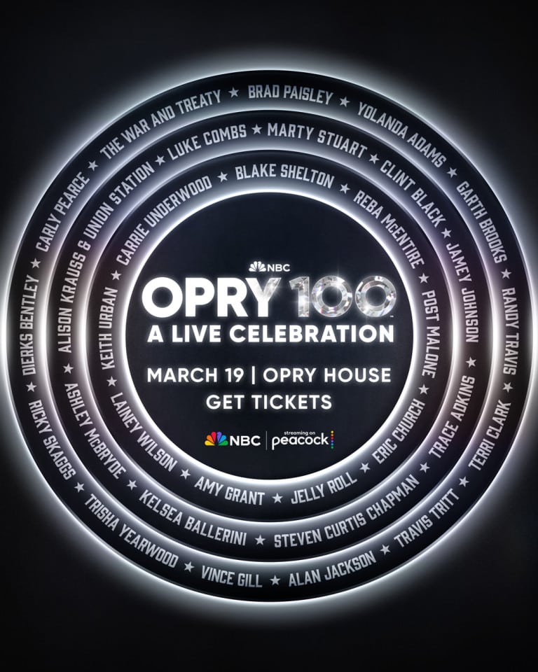 Blake Shelton, Trace Adkins, & Clint Black Perform Ode To '90s Country On "Opry 100"