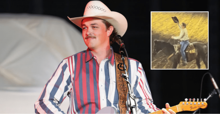Zach Top Rides Off In Style After Rodeo Houston Performance