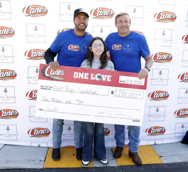 Luke Bryan & Raising Cane's Announce $1M Donation In Support Of Heart ...