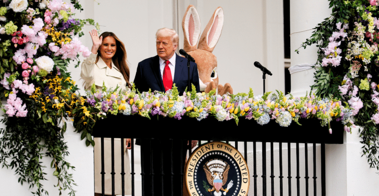 The Trumps Host Their First White House Easter Egg Roll Since 2019