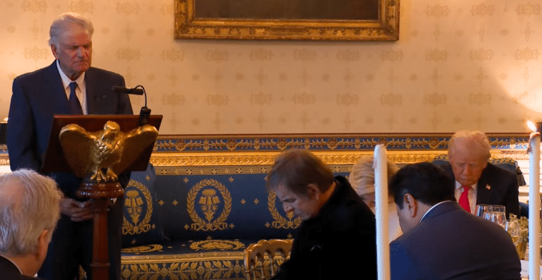 Faith Leaders Join President Trump At White House Prayer Service