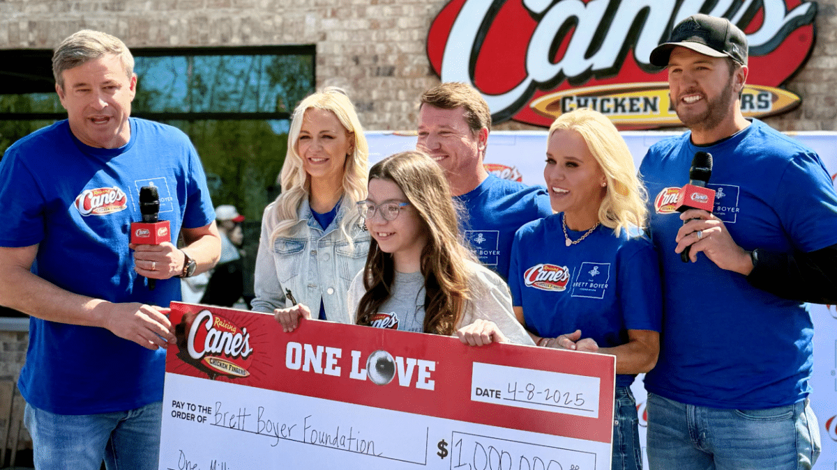 Luke Bryan & Raising Cane's Announce $1M Donation In Support Of Heart ...