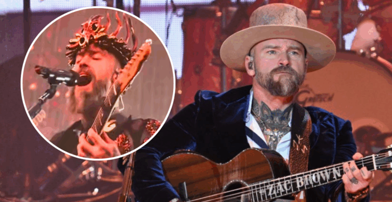 Zac Brown Sparks Outrage After Allegedly Using Satanic Imagery At Las ...