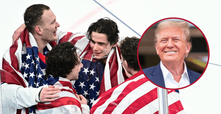 President Trump Invites Men's Hockey Team To State Of The Union In ...