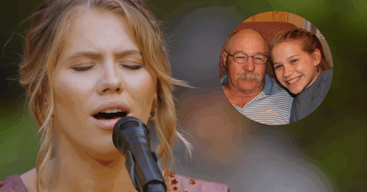 “GRANDPA… IF YOU CAN HEAR ME TONIGHT, THIS SONG IS FOR YOU.” — She sang ...