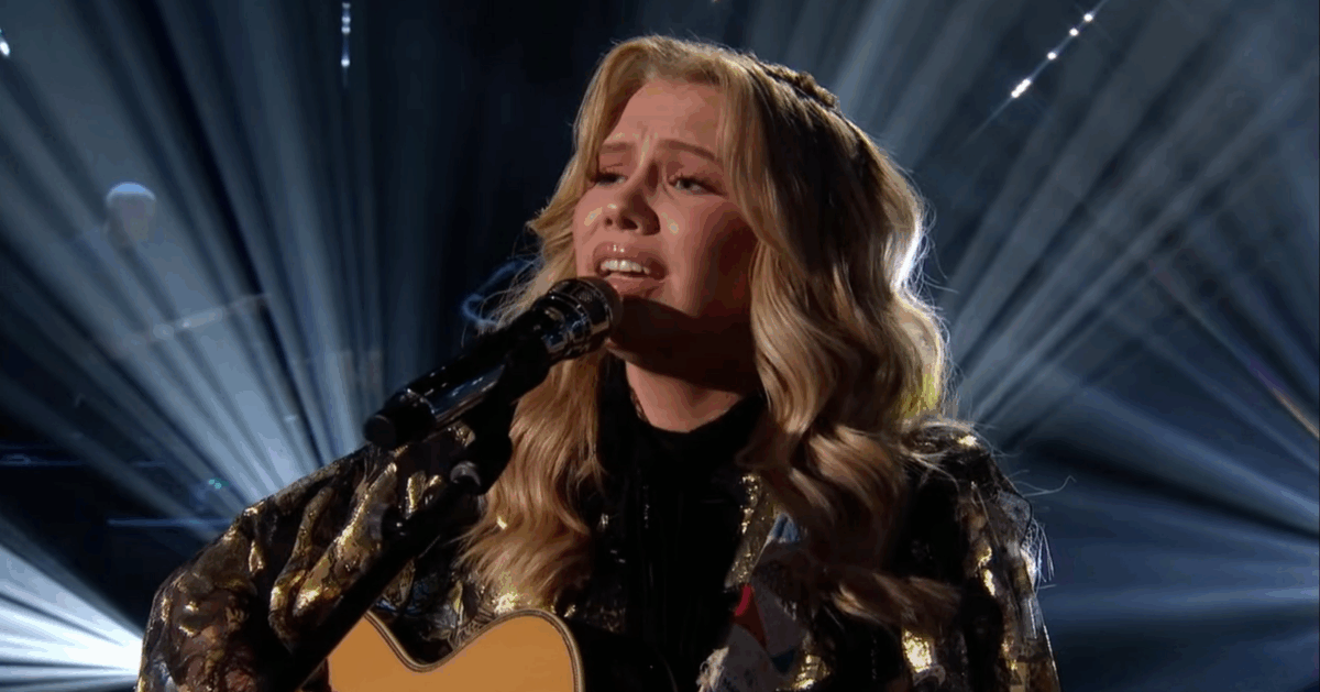 American Idol: Hannah Harper's Cover Of "Landslide" Dominates Rock ...