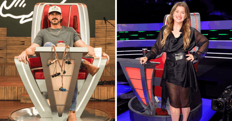 New "Voice" Coach Riley Green Receives Surprise Message From Kelly Clarkson