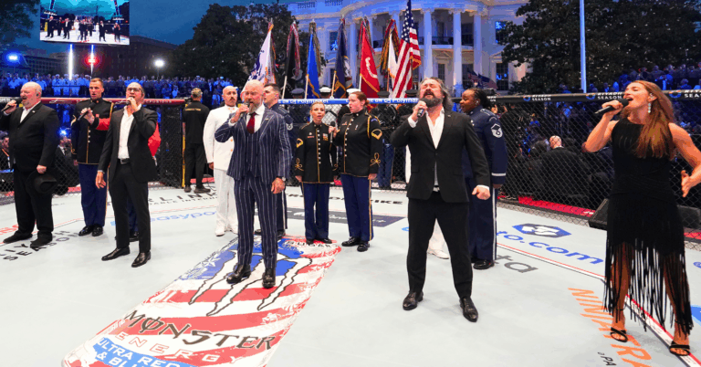 America Reacts To Zac Brown Band's National Anthem Performance At UFC ...